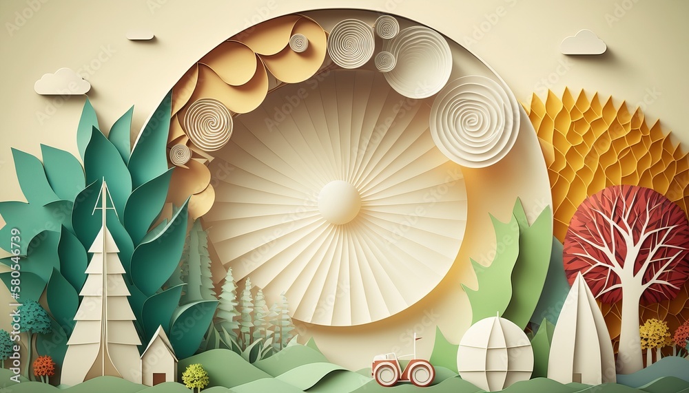Creating an eco-friendly and circular-economy paper art project to ...