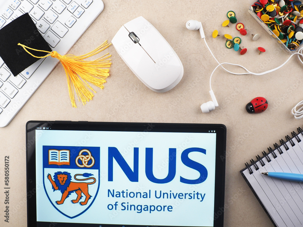 Foto de In this photo illustration, National University of Singapore ...