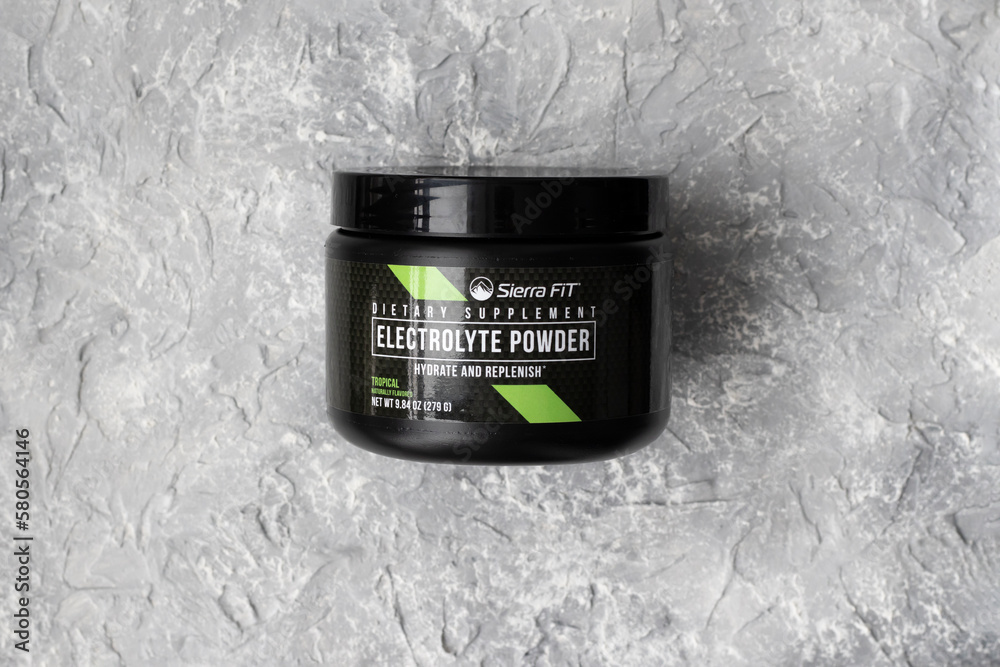 IRPEN, UKRAINE, DECEMBER 2 20222, Sierra Fit, Electrolyte Powder ...