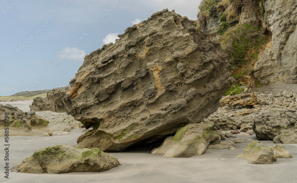 rocks on the beach Stock Photo | Adobe Stock