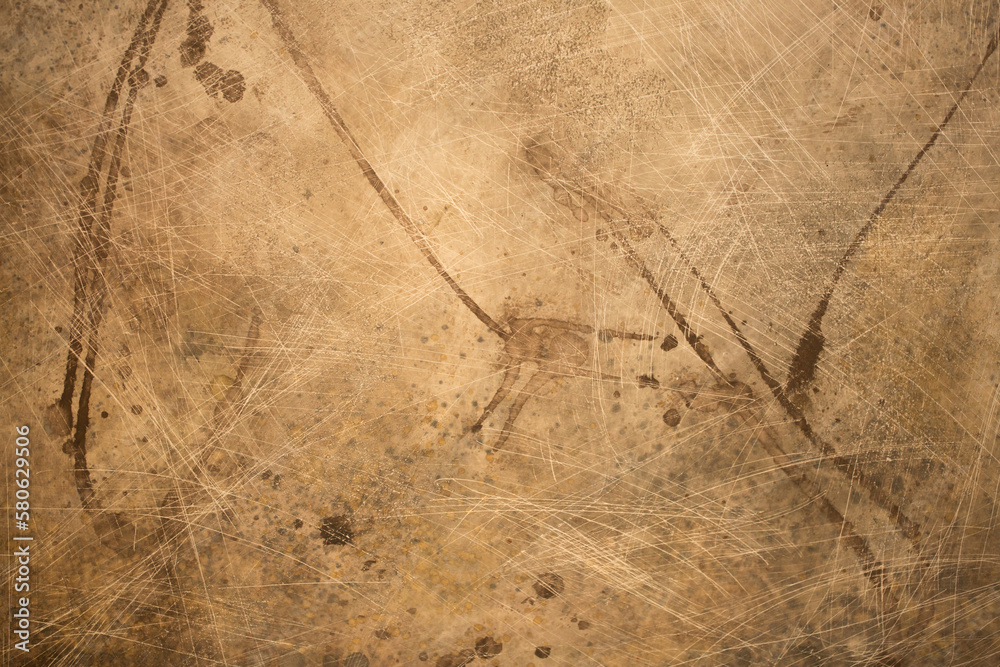 Vintage antique papyrus paper texture, abstract wall surface background ...