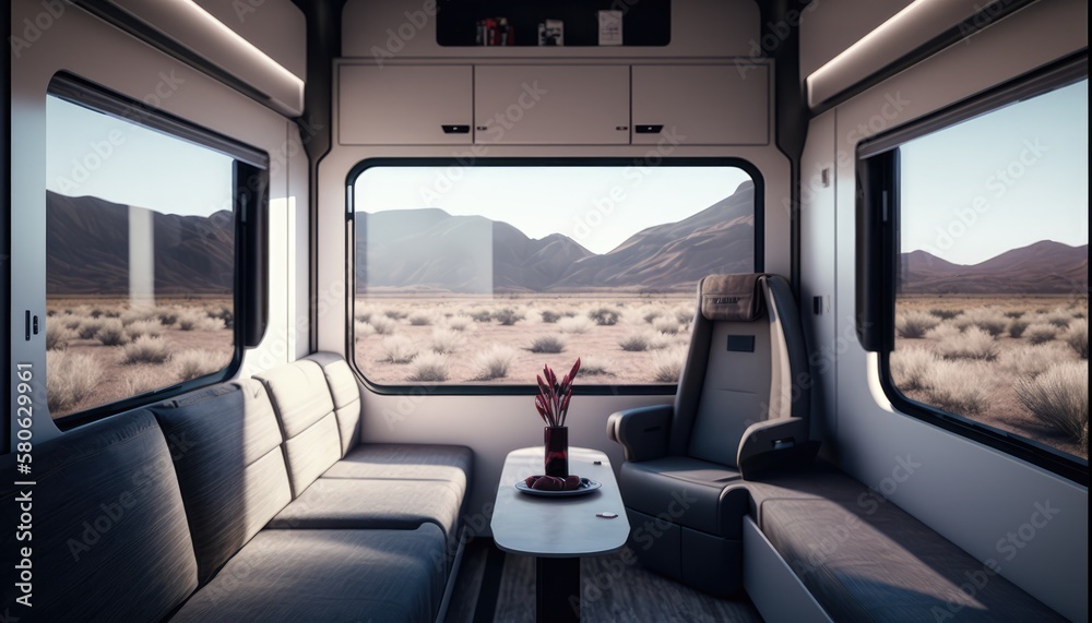 Future of Road Trips with an Autonomous Tesla Semi RV Futuristic ...