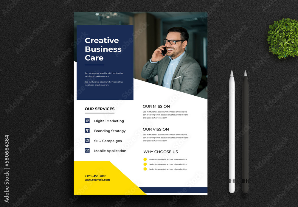 Flyer Stock Template | Adobe Stock