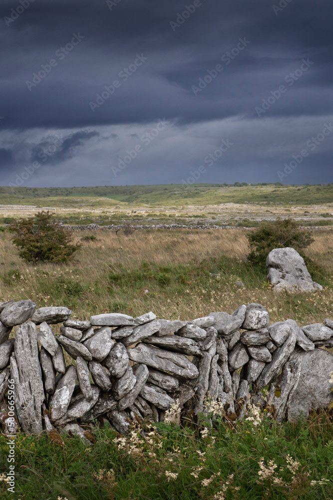 Clare County. Westcoast Ireland. Karstlandscape. Megalitic. Killarney ...