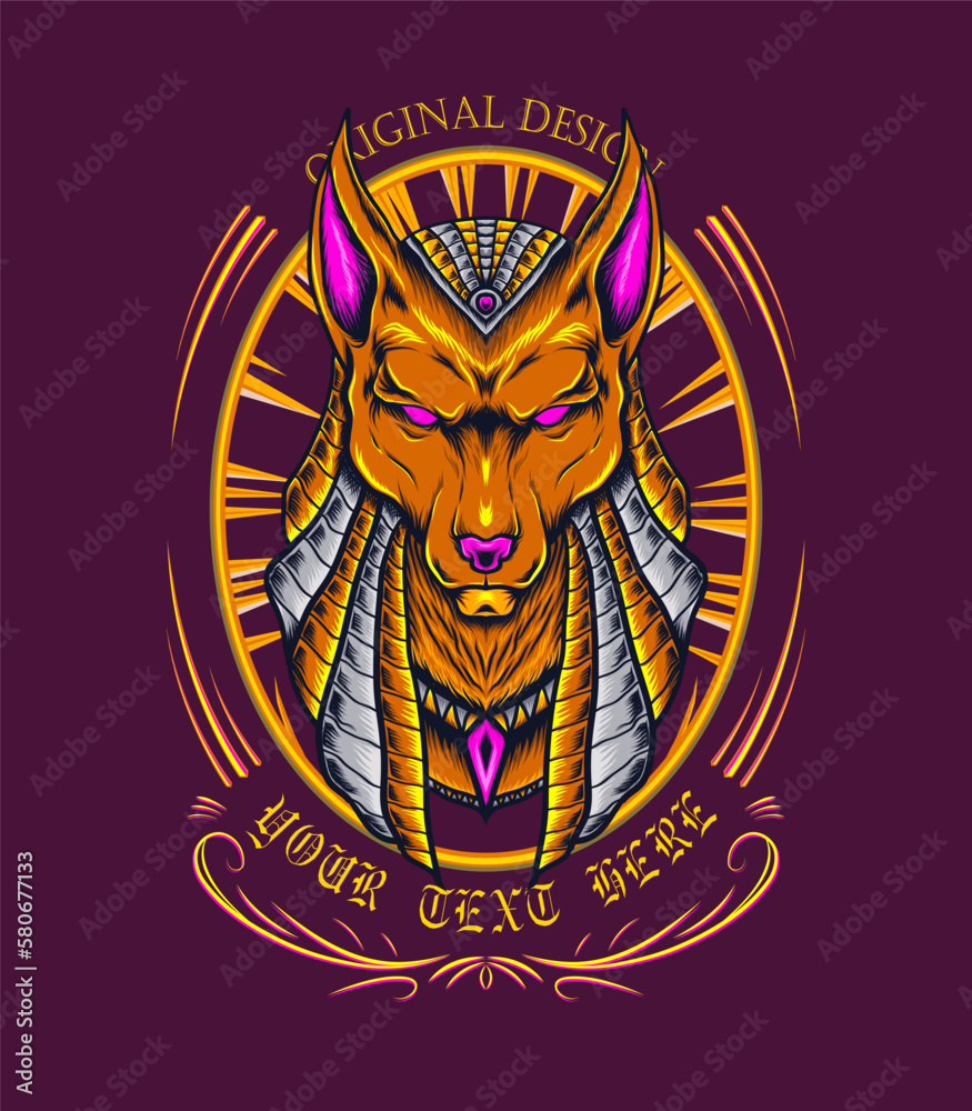 Seth egyptian god, seth ancient egyptian god vector illustration image ...