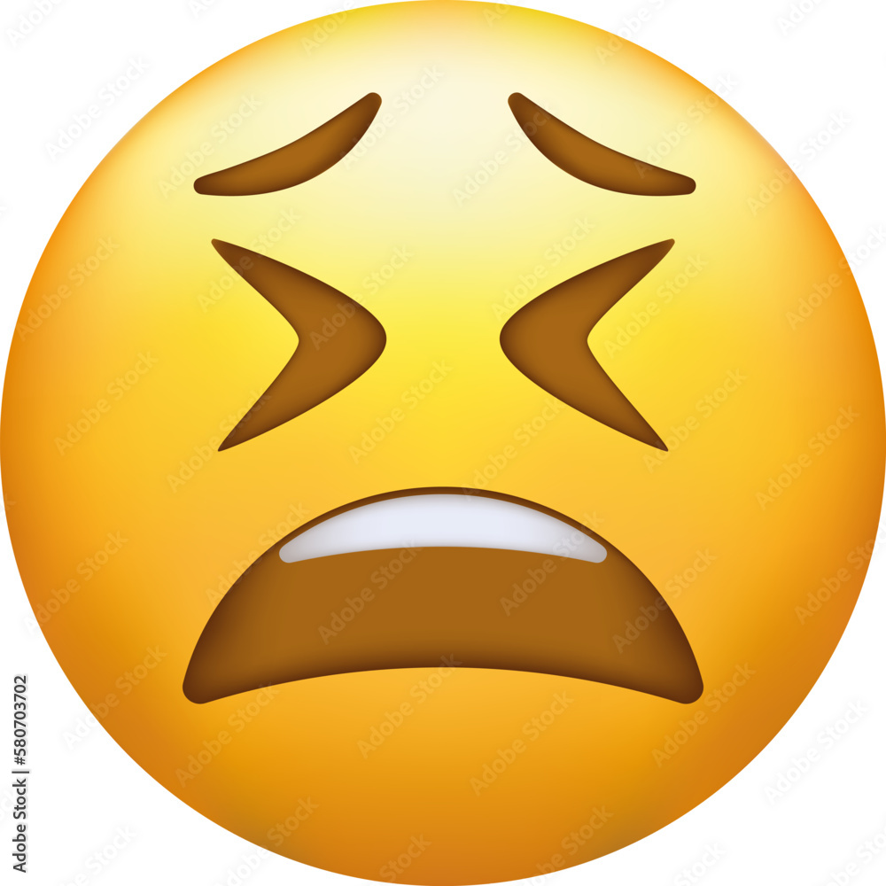 Exhausted Emoji