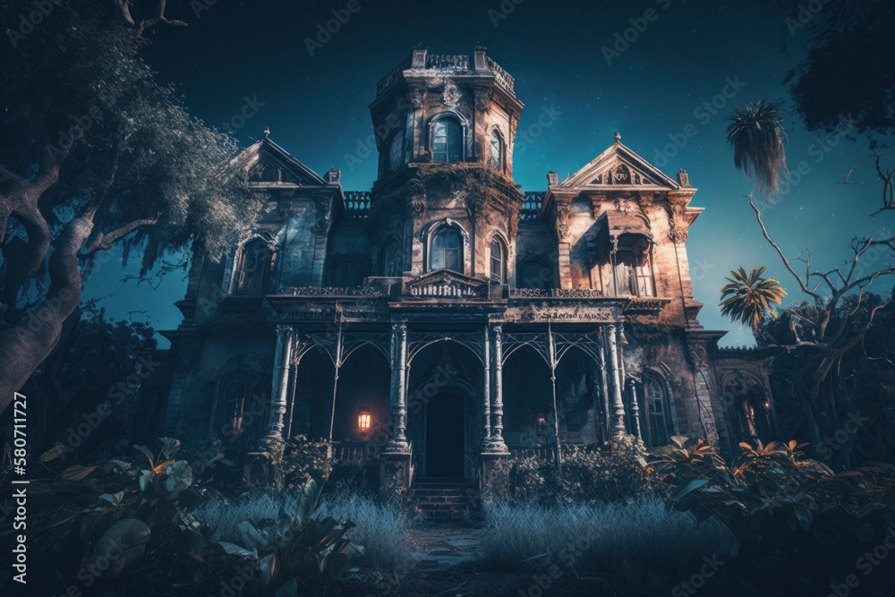 Unleash Your Inner Thrill-Seeker: Haunted Mansion with Ghosts in Epic ...