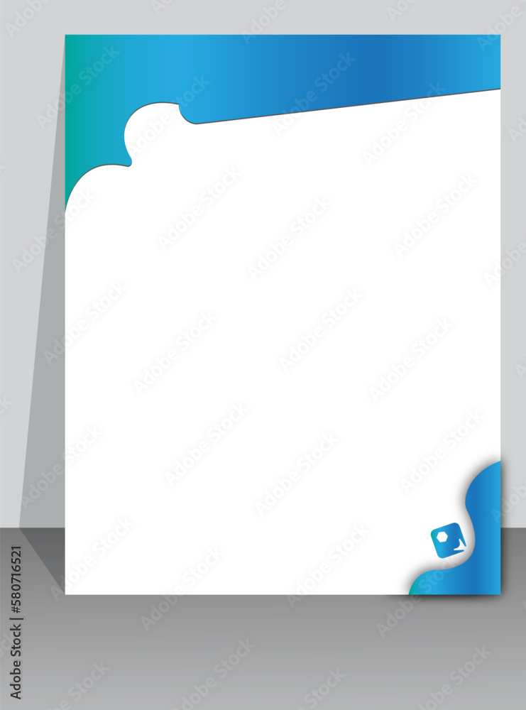 latter head tamp latte design, a4, headline, template, background ...