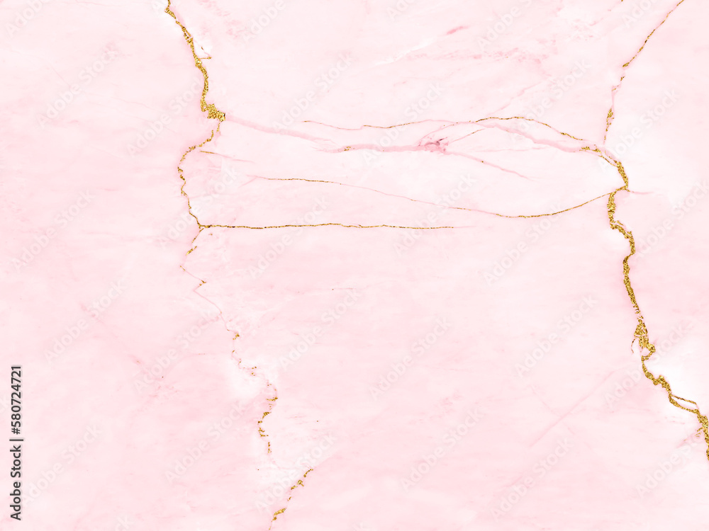 Pink gold marble background with texture of natural marbling with gold ...