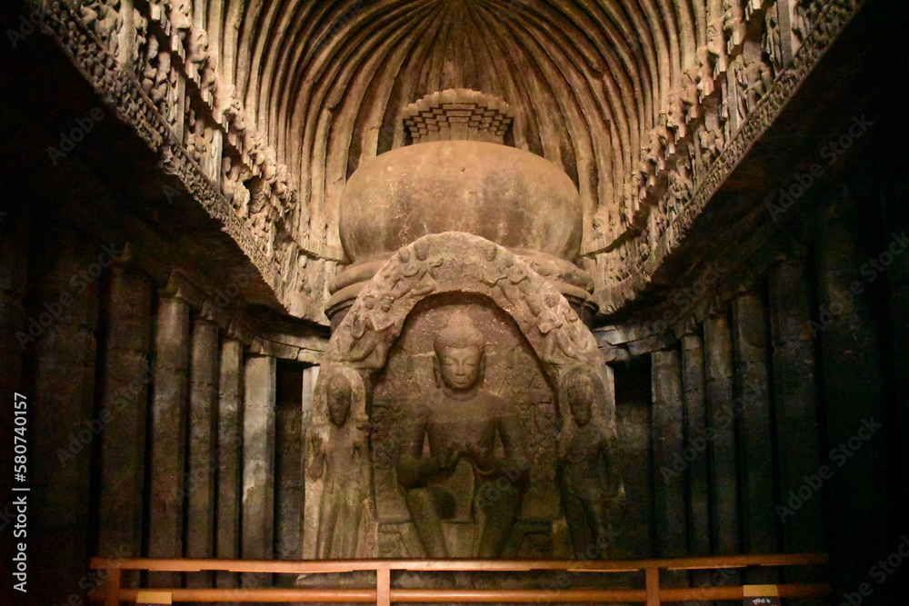 Ellora Caves and Ajanta Caves, UNESCO World Heritage Site, Buddha ...