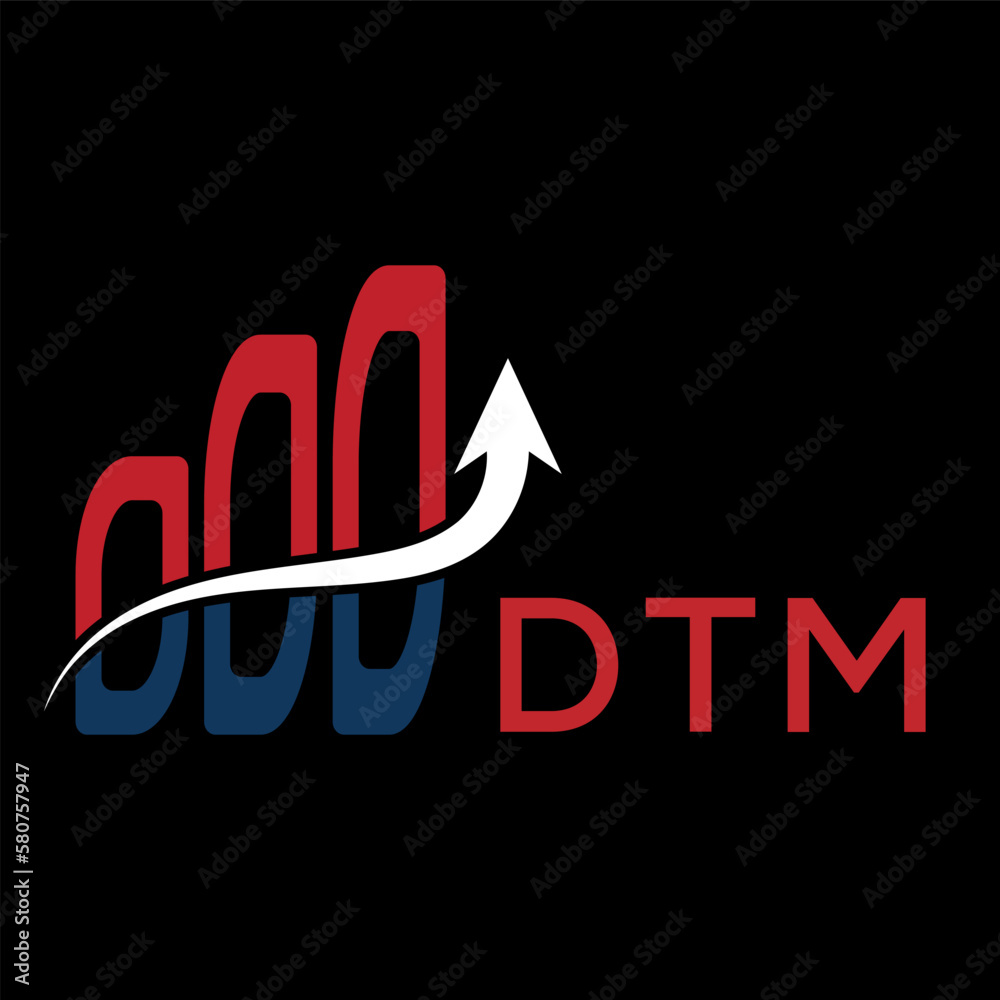 DTM letter logo.DTM Red and Blue Shield Emblem Logo Template.DTM ...