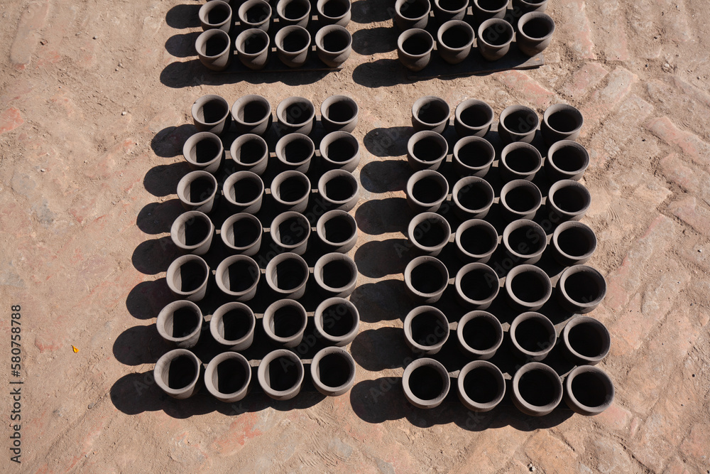 Earthenware at Pottery Square in Bhaktapur Durbar Square, is one of the ...