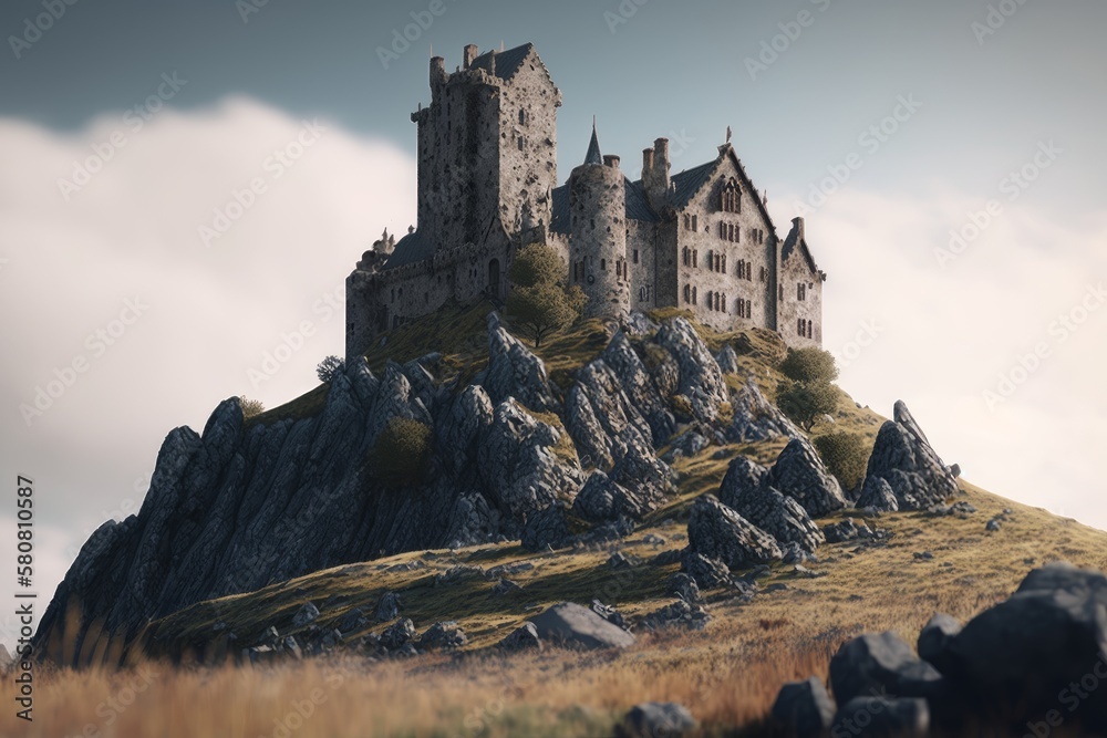 nDiscover the Insane Details of a Medieval Castle on a Scottish Hilltop ...
