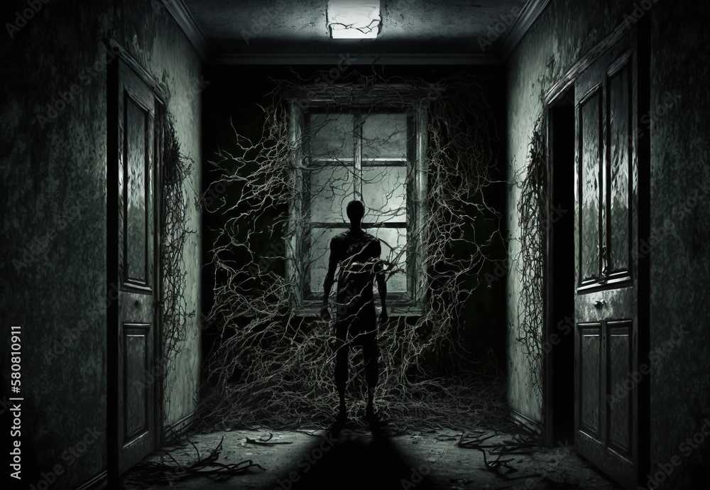 nightmares scene. sketch art for artist creativity and inspiration ...