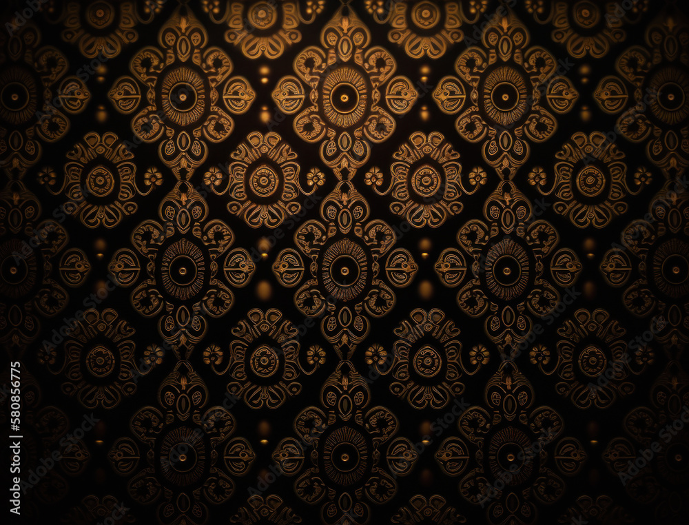 Royal vintage Victorian Gothic background Rococo venzel and whorl ...