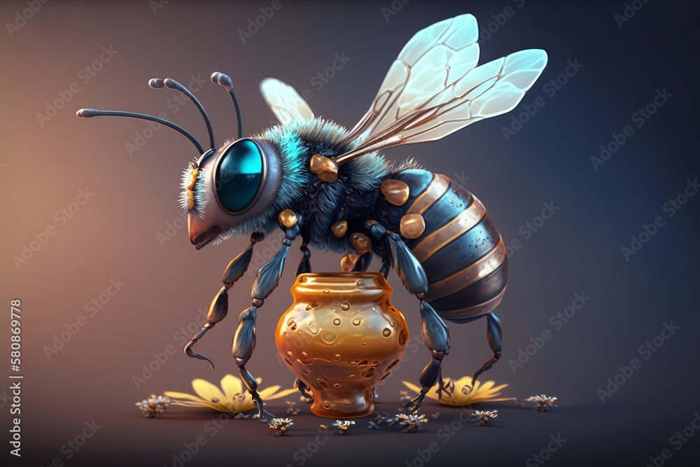 Unleashing the Buzz: Insane Details of a Playful Bee in Unreal Engine 5 ...