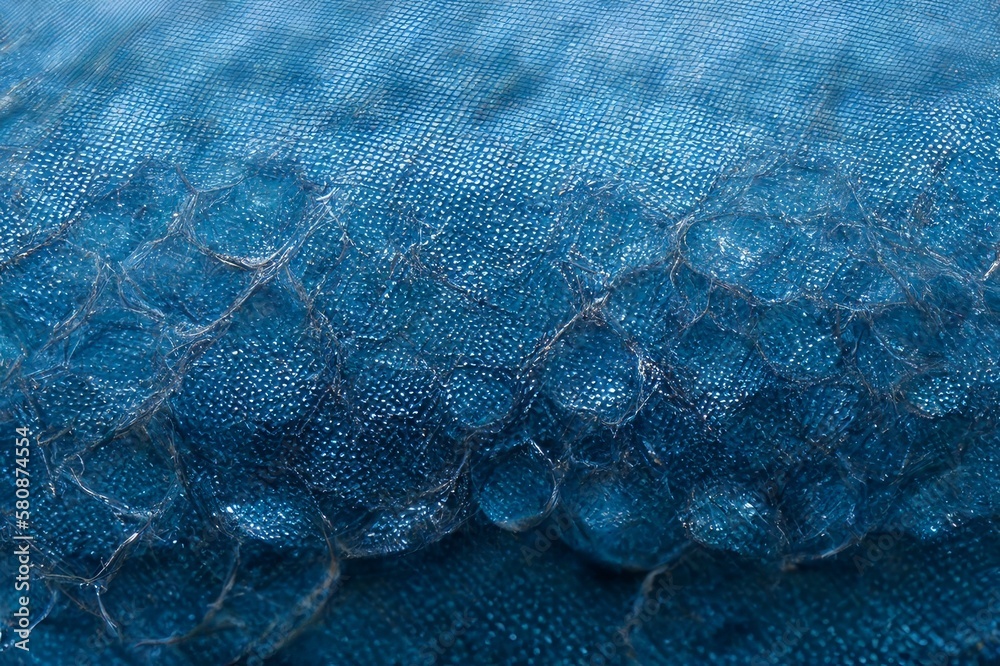 Abstract Micro plastics background. Environmental concept of marine ...