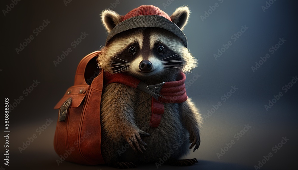 Raccoons are mischievous animals known for their curious and sneaky ...