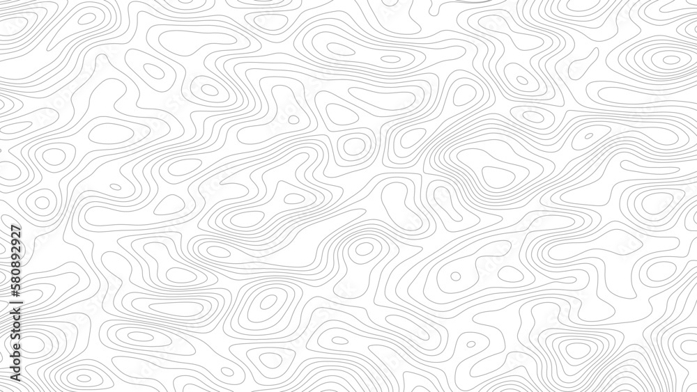 Topography map background. White wave paper curved reliefs abstract ...