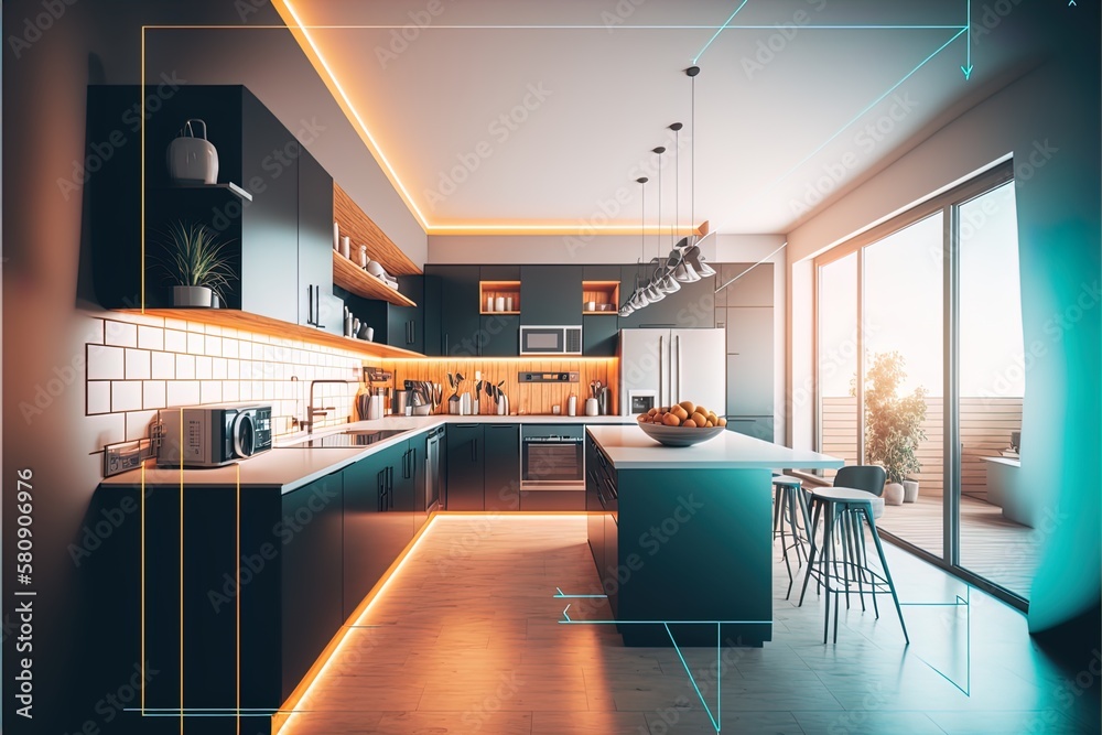 Kitchen of Tomorrow: Captivating Futuristic Architectural Photography ...