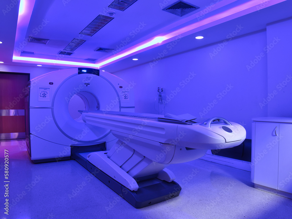 A scanning machine known as PET-CT which scans patients with tumors in ...