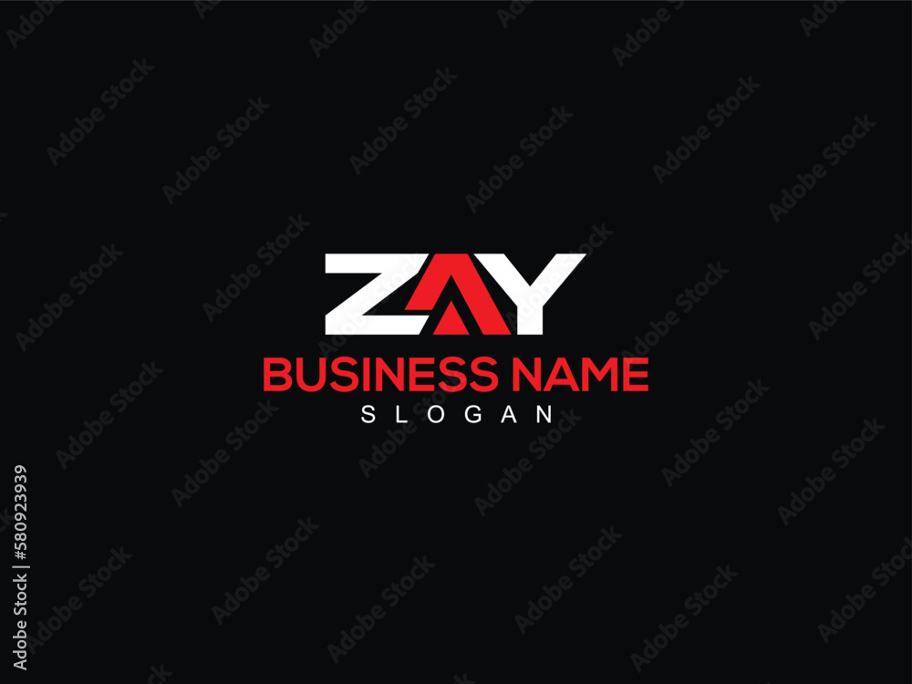 Abstract ZAY Logo, Premium za zay Logo Letter Design For Shop Stock ...