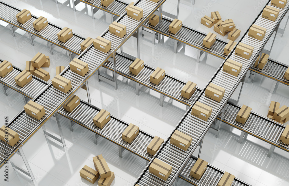 sortation or sorter system parcel conveyor storage warehouse wholesale ...