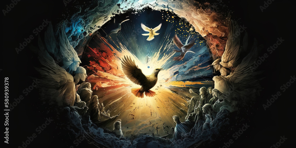 being filled with the Holy Spirit and called to spread the message of ...