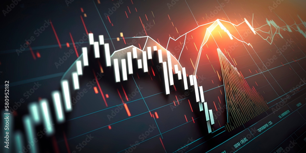 Stock market crash graphs and charts Crisis Generative AI Stock ...