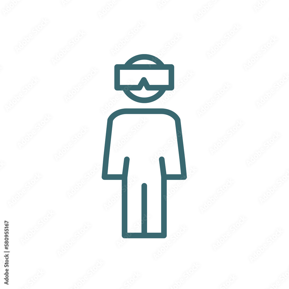 oculus rift icon. Thin line oculus rift icon from ai and future ...