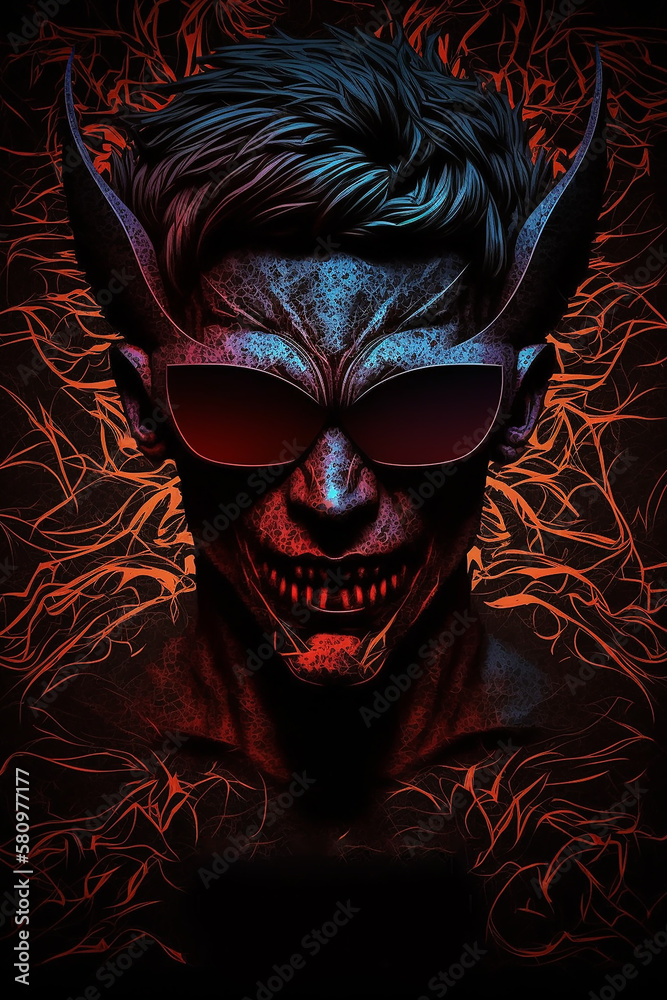 Dark poster and banner design with copy space for text and logos ...