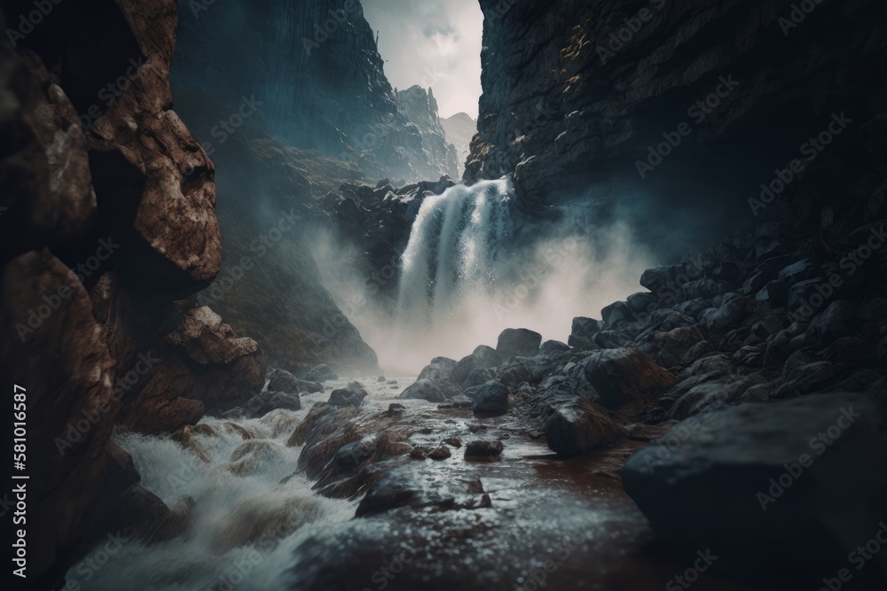 Unleashing the Beauty of Nature: Epic Composition of A Waterfall ...