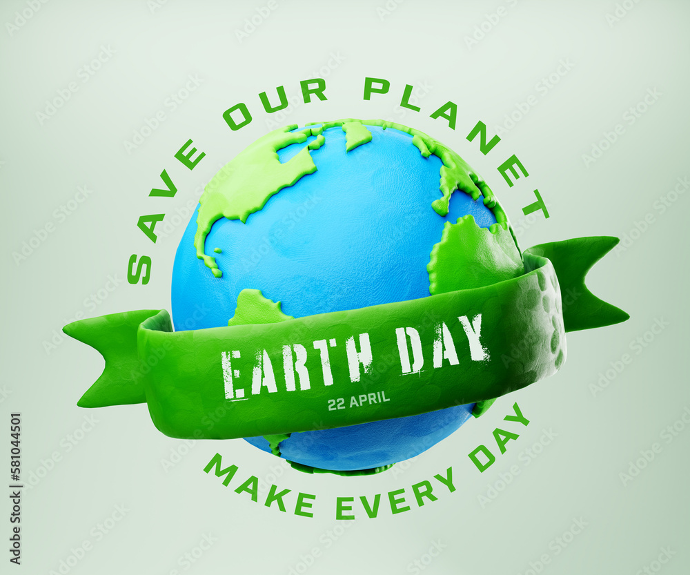 Earth Day, eco friendly concept. World environment day background Stock ...