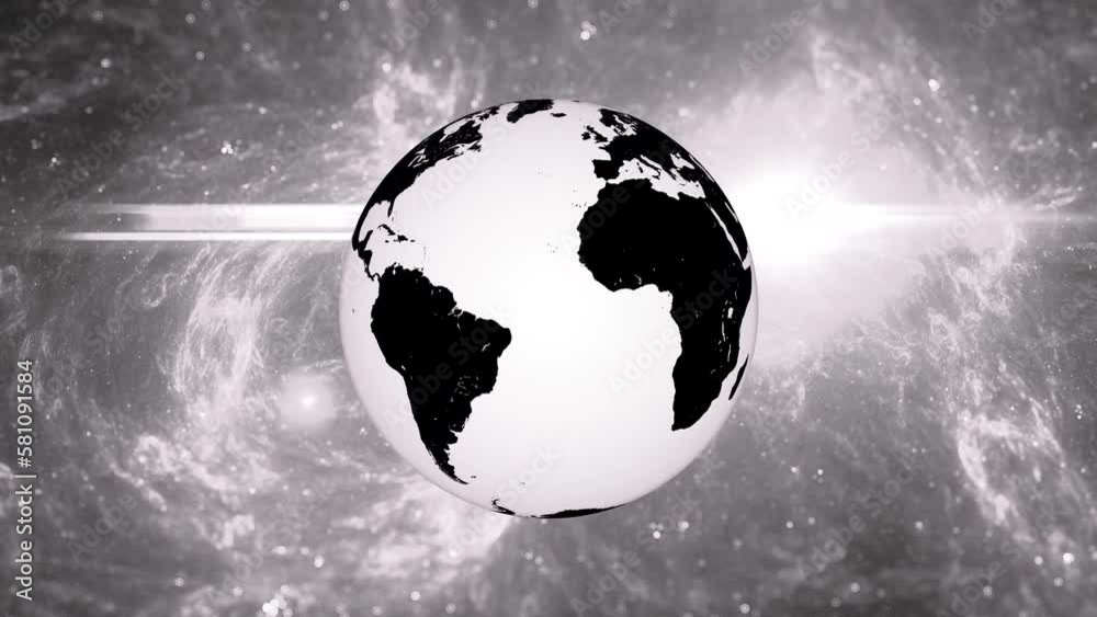 Vidéo Stock earth planet texture sphere earth animation and earth ...