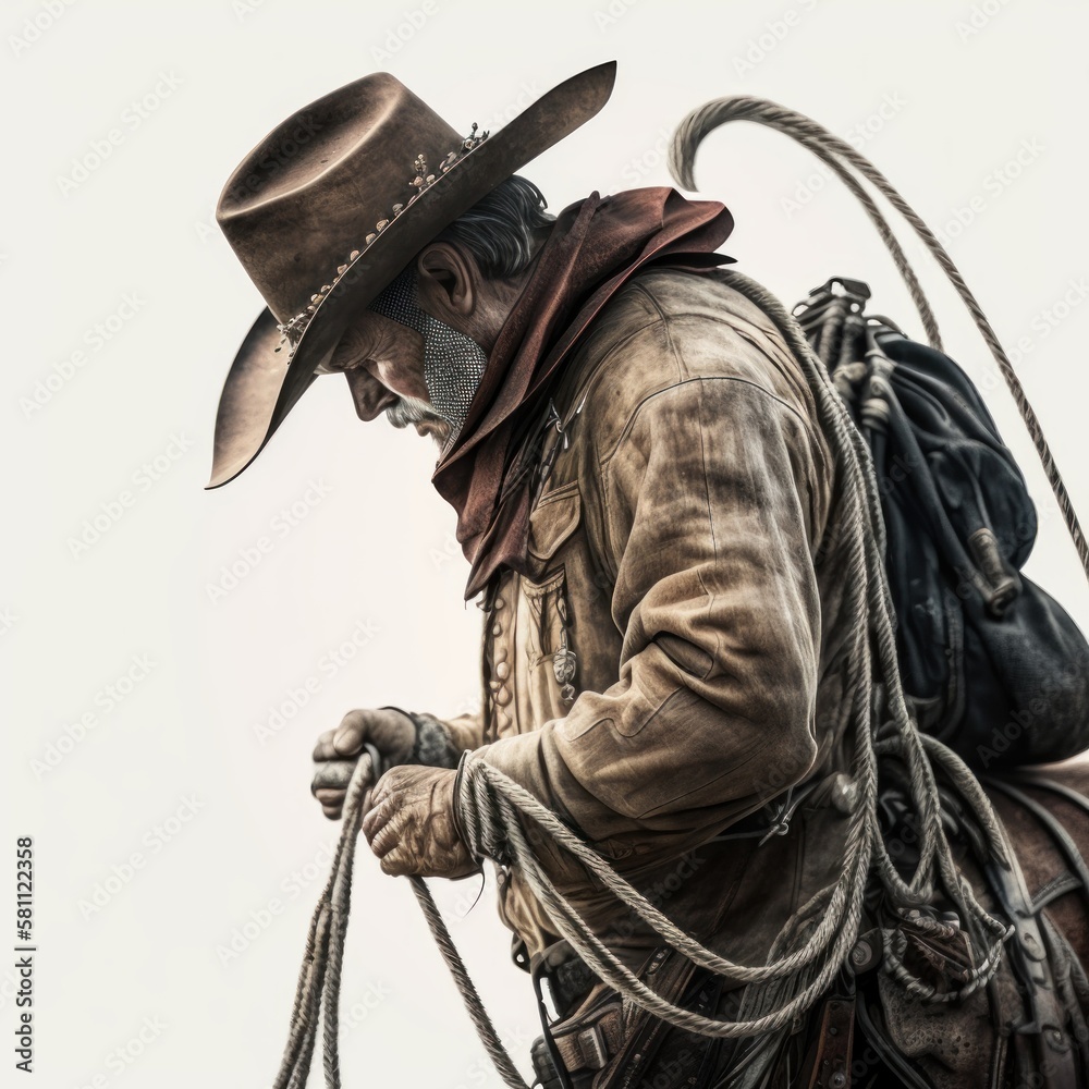 The Epic Justice of a Medieval Knight-Cowboy with Lasso & Sword in 8K ...