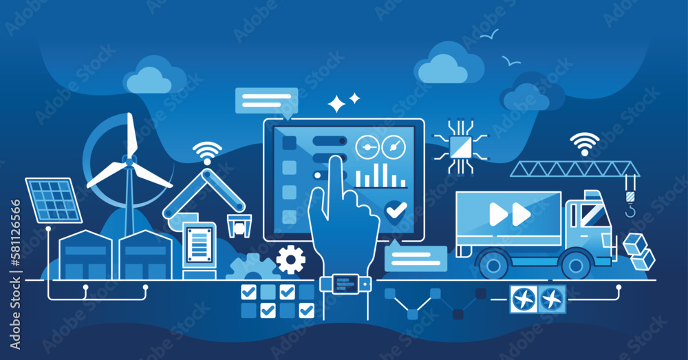 Smart manufacturing with process automation and digitization outline ...