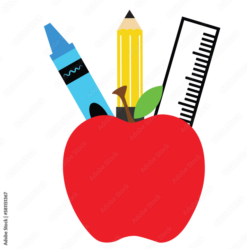 Crayon Split Monogram Svg, crayon svg, teacher svg, school svg, apple ...