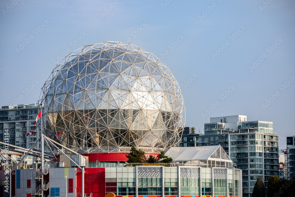 Vancouver, British Columbia, Canada, August 25, 2018: The Telus World ...
