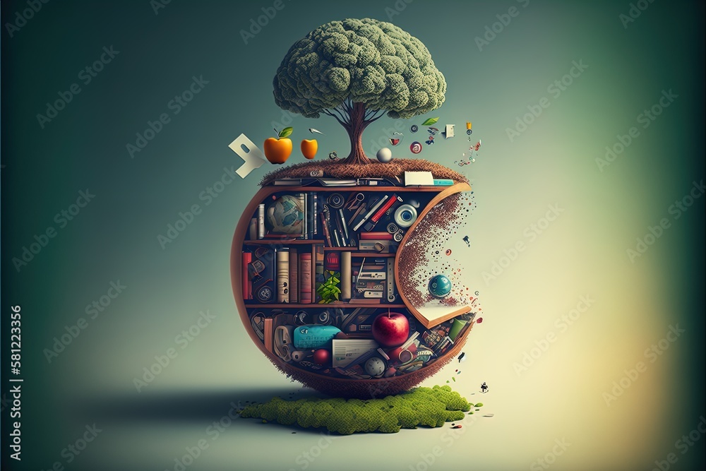 Empowering Minds: A Creative Visual Journey through the concept of ...