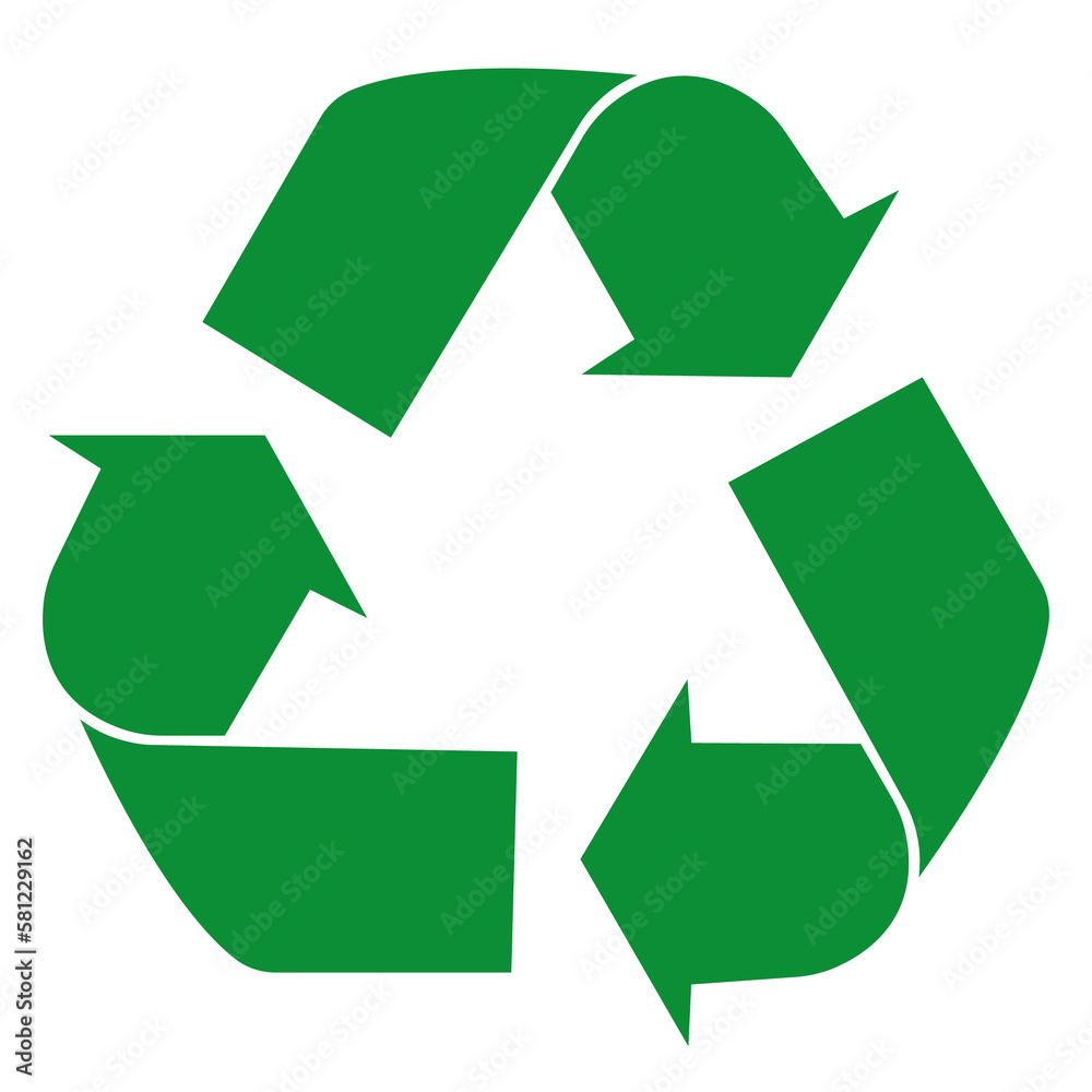 Simbolos de Reciclaje de Plastico Verde | Plastic Recycling Symbols ...