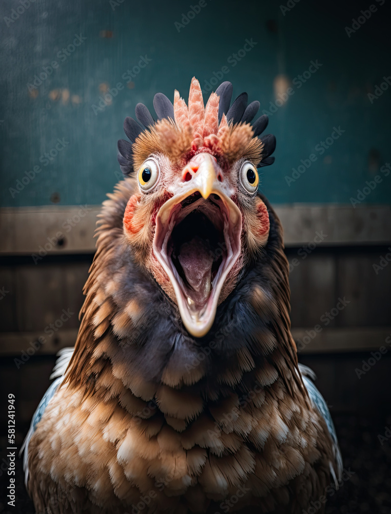 Surprised Chicken