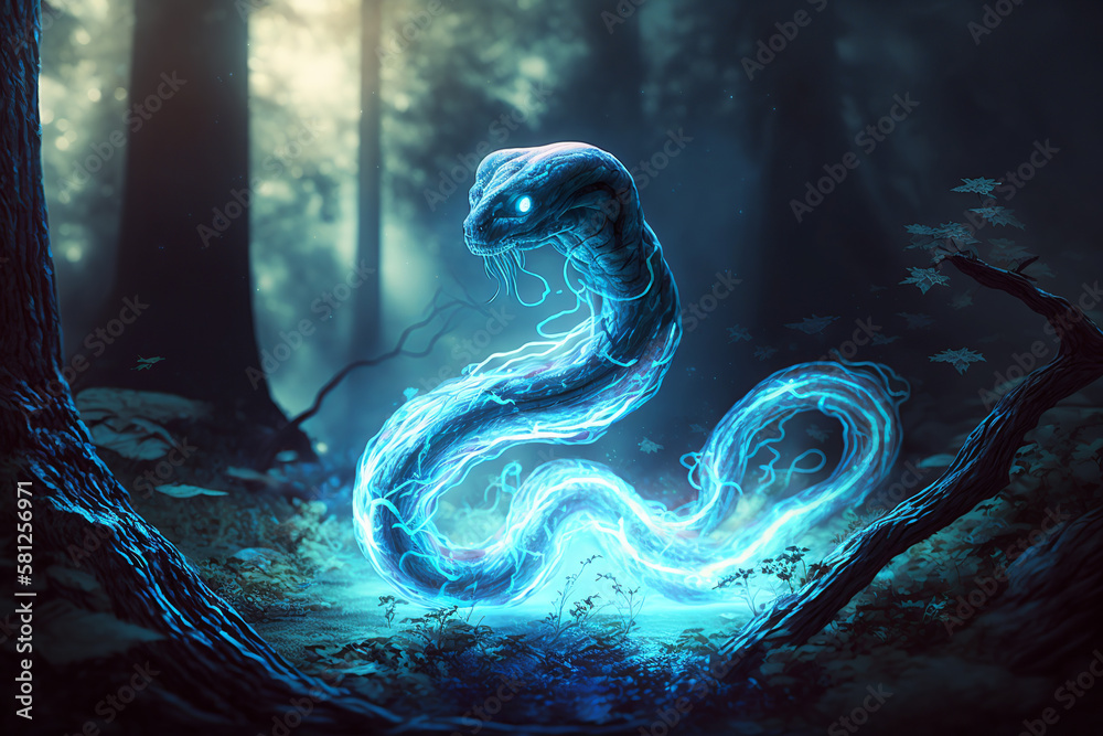 snake, dragon, animal, illustration, sea, seahorse, decoration, tattoo ...