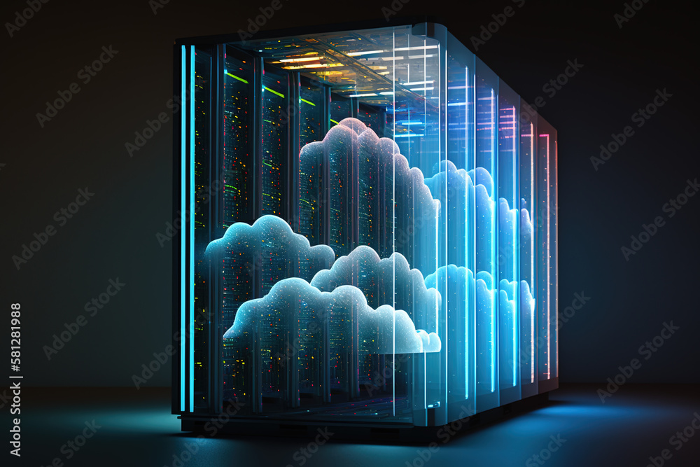 Cloud Computing, Cyber security, AI Mind, Network Management, Modern ...