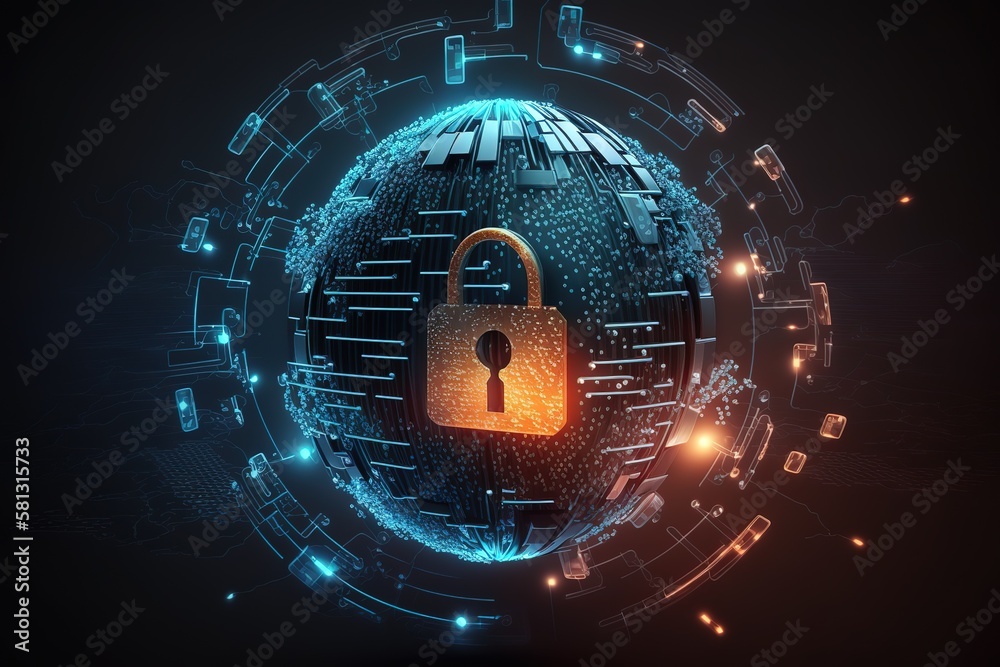 Cyber security technology and online data protection in innovative ...