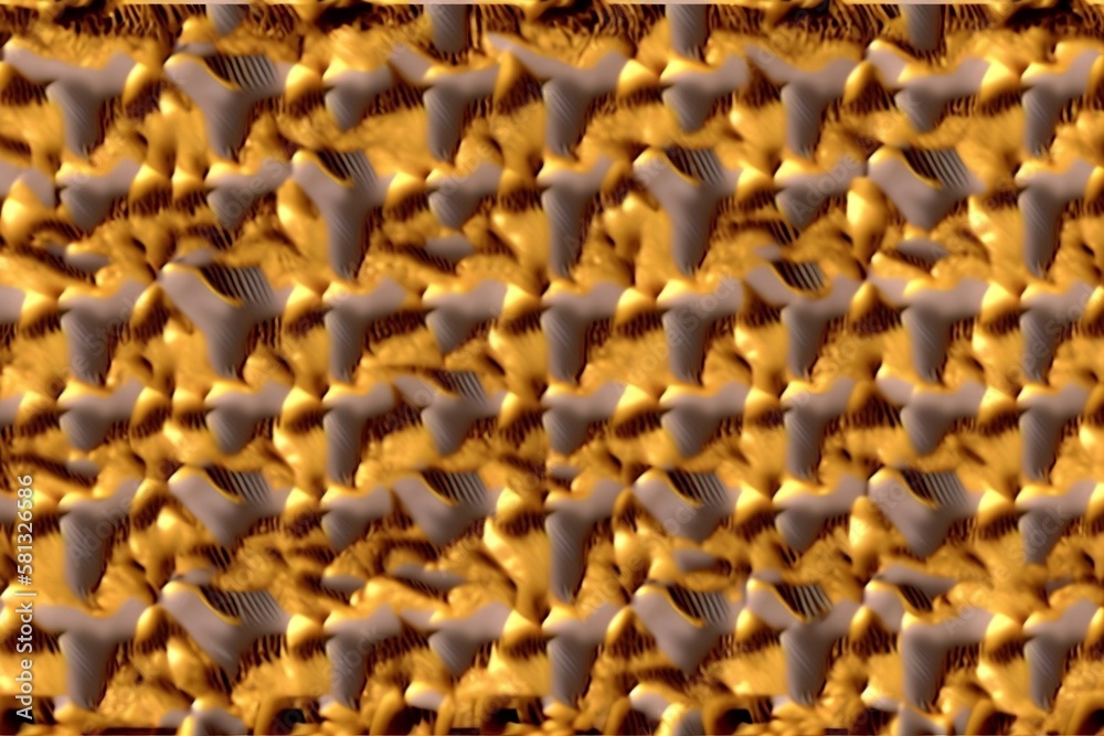 Poster carpet of stereogram texture. generative AI – Wall Art | UkPosters