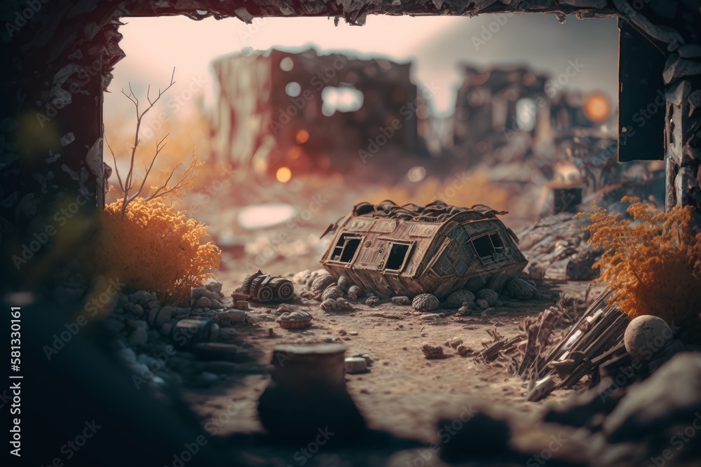 Drive through a hyper-detailed post-apocalyptic wasteland with mutants ...