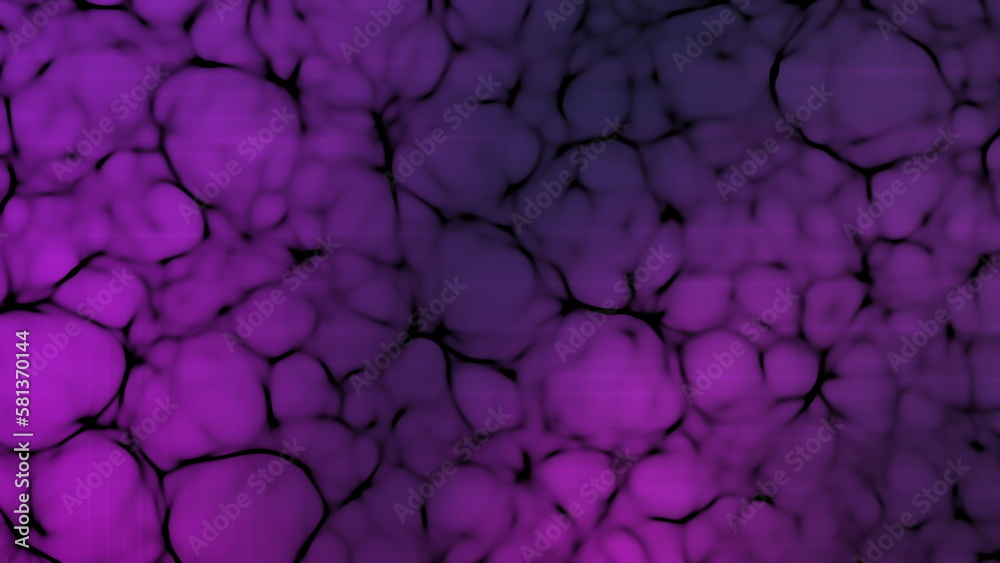 Purple chapurple in dark caustic background. 2D layout illustration ...