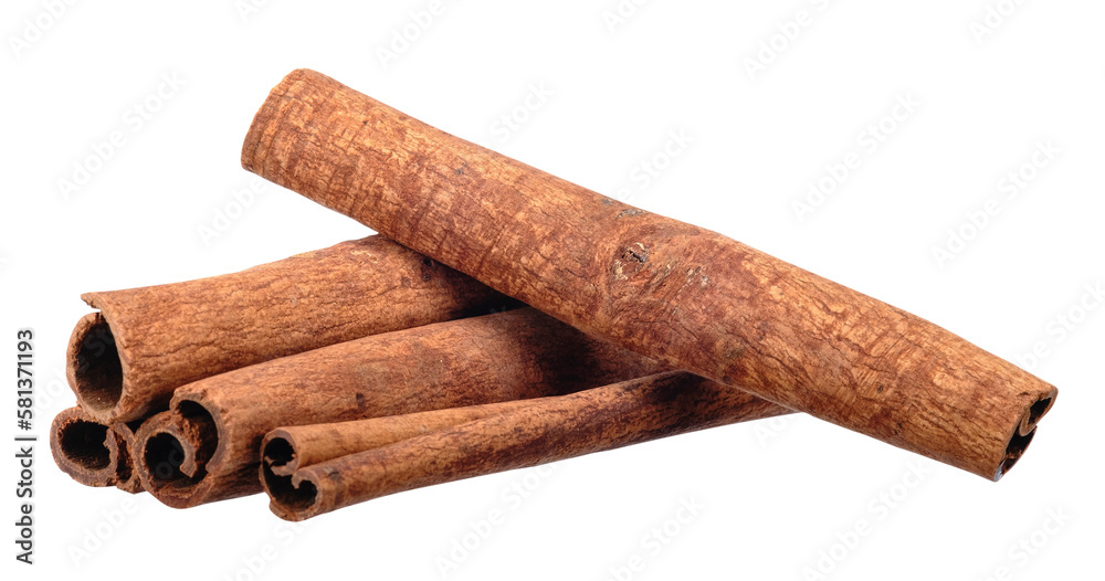 cinnamon isolated on transparent background, PNG image Stock Photo ...