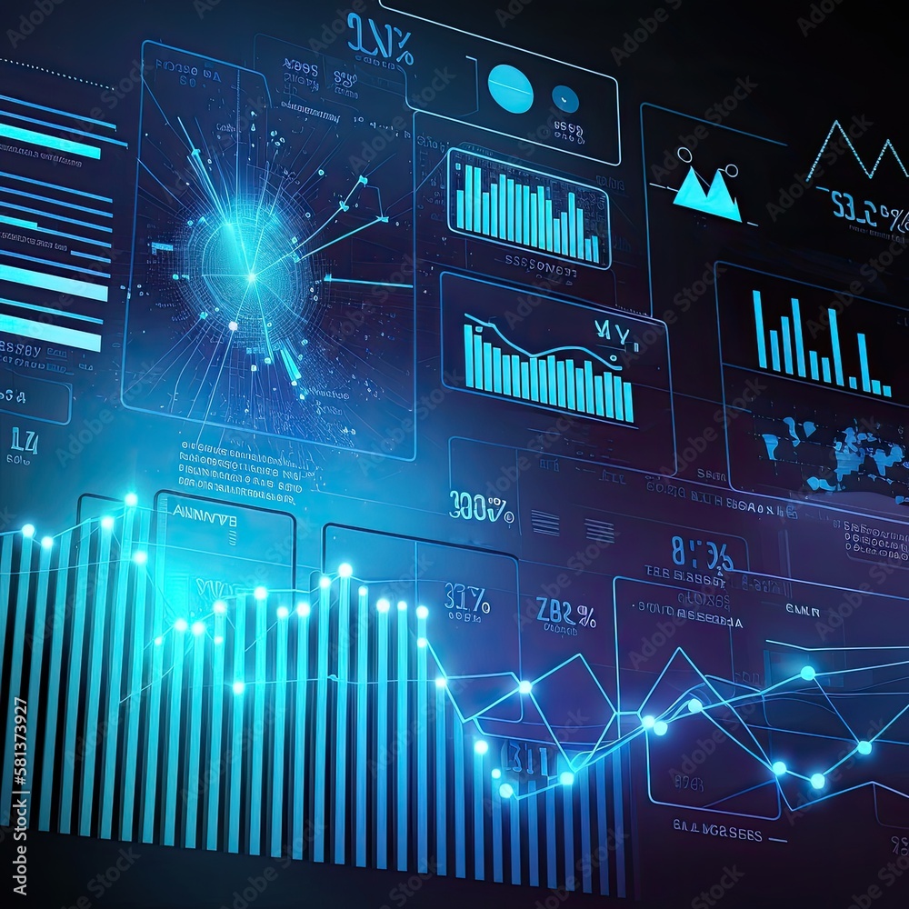 Business data analysis and analytics of customers insights with charts ...