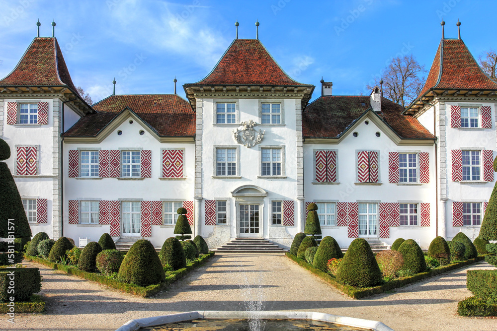 Waldegg Castle, Solothurn, Switzerland Stock Photo | Adobe Stock